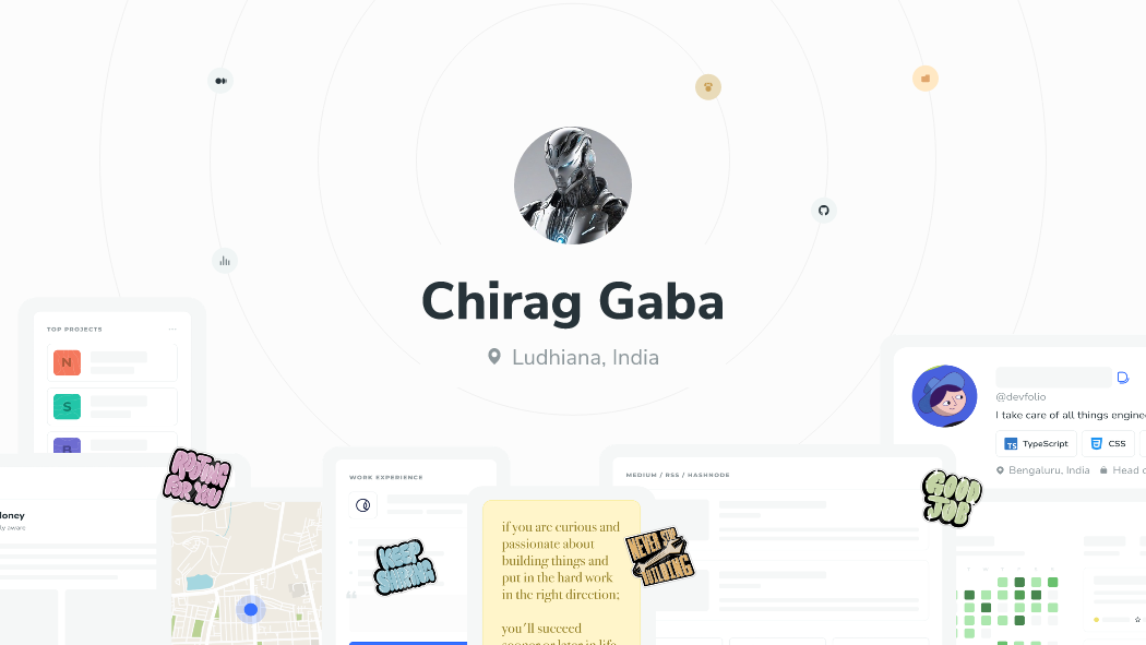 Chirag Gaba | Devfolio