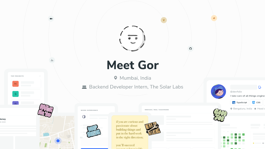 Meet Gor | Devfolio