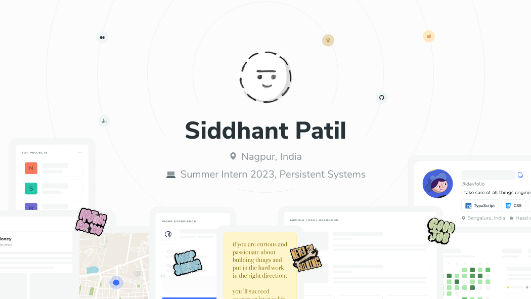 Siddhant Patil | Devfolio