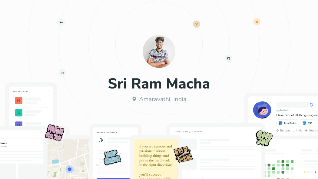 Sri Ram Macha | Devfolio