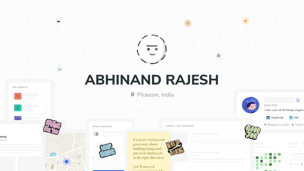 ABHINAND RAJESH | Devfolio